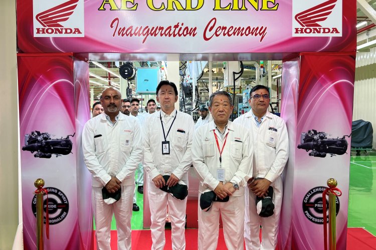Honda Motorcycle & Scooter India inaugurates new CKD Engine Assembly ...